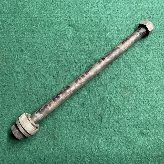 TRIUMPH BSA OIF Twin Swinging Arm Pin Spindle Assembly Used £15.00 ...