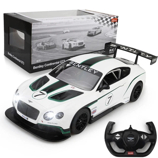 BENTLEY CONTINENTAL GT3 1:24 Scale Model Radio Remote Control Car Rc ...