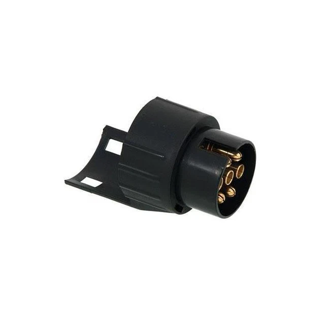 TOWBAR TOWING SOCKET ADAPTOR PLUG CONVERTER 7 pin to 13 pin TRAILER ...