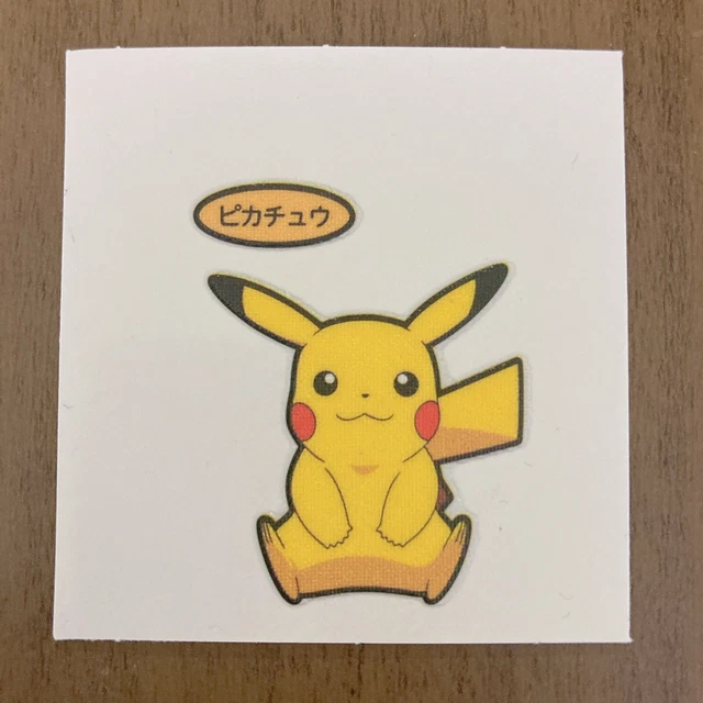 PIKACHU POKEMON DAIICHI Pan Bread Deco Character Seal Sticker $3.30 ...