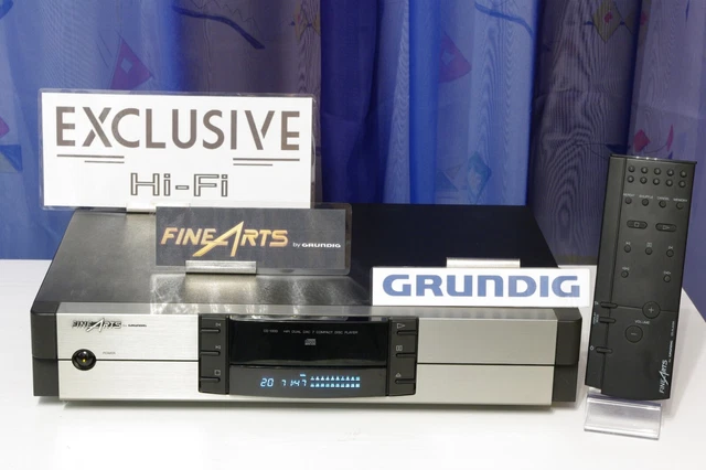 GRUNDIG FINE ARTS CD 1000 Topmodell der Serie mit kanalgetrennten DAC ...