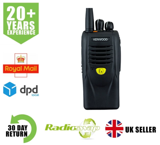KENWOOD TK3260EX UHF Atex Intrinsically Safe Walkie Talkie Two Way ...