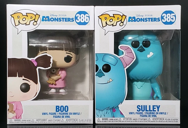 LOTTO FUNKO POP! Disney Monsters, Inc. Boo #386 & Sulley #385 *nuovo di ...