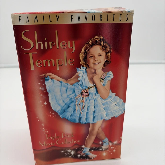 SHIRLEY TEMPLE GIFT Set (VHS, 2000, 3-Tape Set) £11.63 - PicClick UK