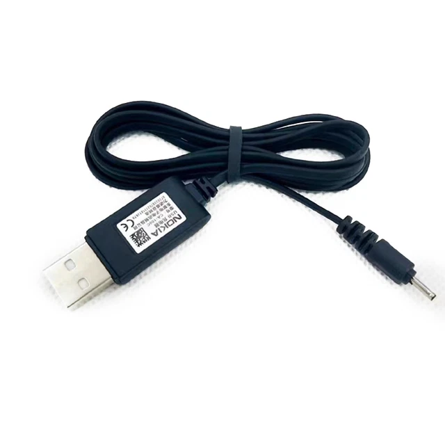 DC 2MM TO USB Cable Small Pin USB Charger Lead Cord for CA-100C Nokia ...