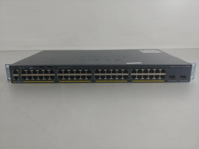 CISCO CATALYST 2960-X WS-C2960X-48TD-L 48 Port Gigabit Ethernet Switch ...