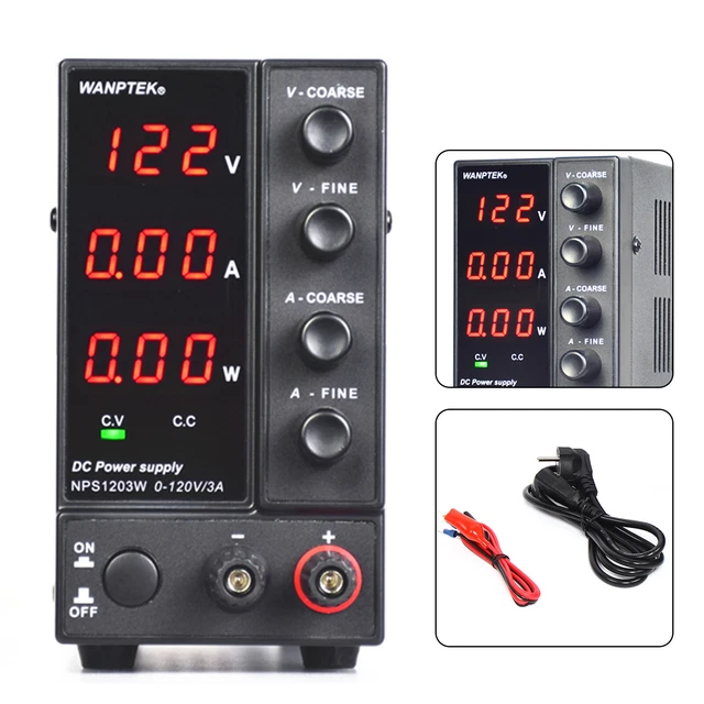 DIGITAL LAB DC Bench Power Source Variable Adjustable Power Supply 0 ...