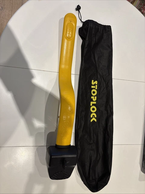 STOPLOCK PRO ELITE ~ Steering Wheel Lock Boxed With 2 Keys & Storage Bag £27.44 - PicClick UK