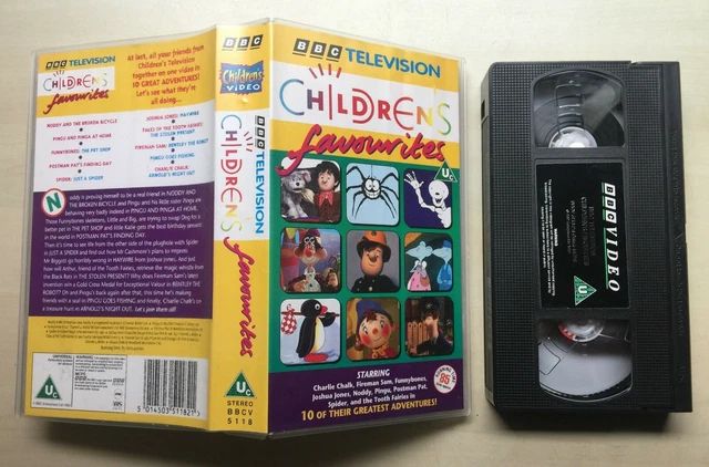 BBC TELEVISION CHILDREN'S Favourites - Vhs Video £17.99 - PicClick UK