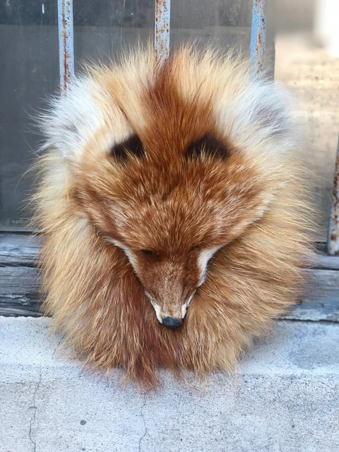 SCOTTISH TRADITIONAL HIGHLAND Fox Face Fur Leather kilt Sporran With ...