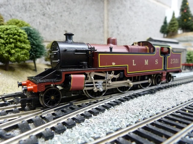HORNBY LMS CLASS 4P 2-6-4 loco for OO gauge model train set £45.00 ...