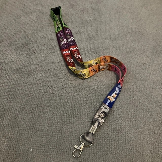 SKYLINE GANG LANYARD Butlins Mimi Pip Candi Rainbow Dude Bud Sprout ...