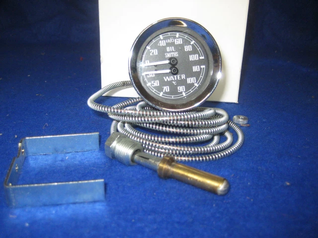 SMITHS MG BRAND NEW MGB MIDGET SPRITE DUAL OIL WATER GAUGE CENTIGRADE a1a £139.95 - PicClick UK
