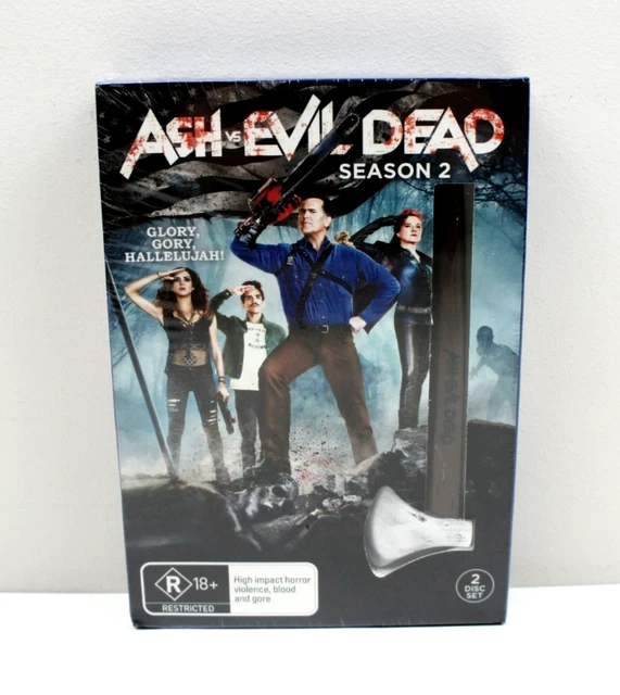 ASH VS EVIL Dead Complete Season 2 DVD + Axe Brand New & Sealed Region ...
