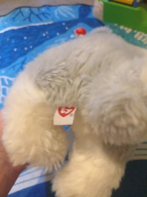 TY HUSKY COLLECTABLE Husky Scarf Plush Toy Dog Stuffed Animal Soft Toy ...