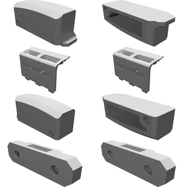 KIT MOD RIPOSIZIONAMENTO Tasti RB LB per Controller Xbox Ergonomico ...