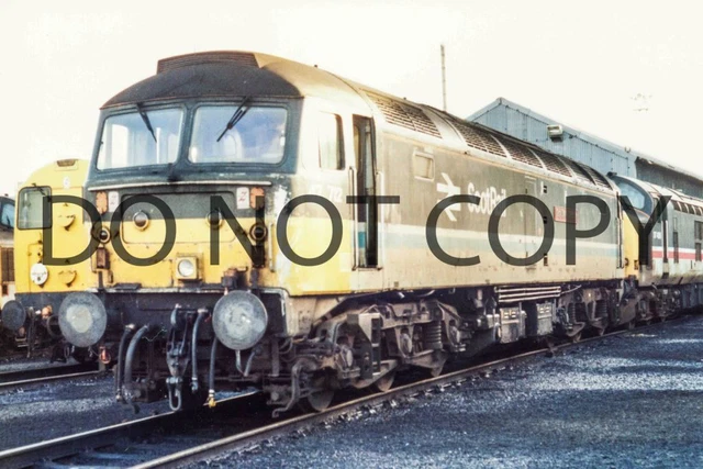 UK DIESEL TRAIN Railway Photograph Of Class 47 47712 Loco. Rm47-2044 £1 ...
