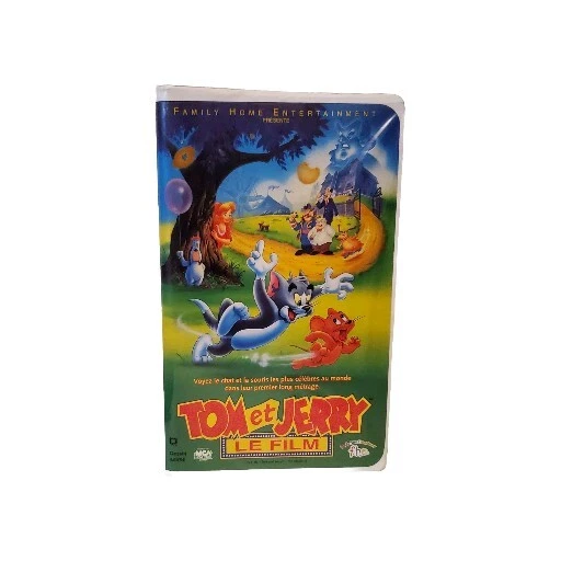 TOM & JERRY Le Film/ The Movie VHS)French Testé Clamshell $9.99 ...