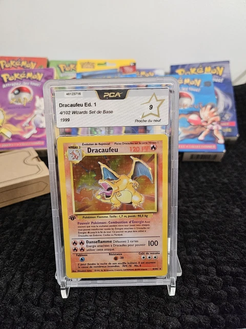 CARTE POKÉMON DRACAUFEU Tortank Florizarre Wizards Set De Base Ed1 FR ...