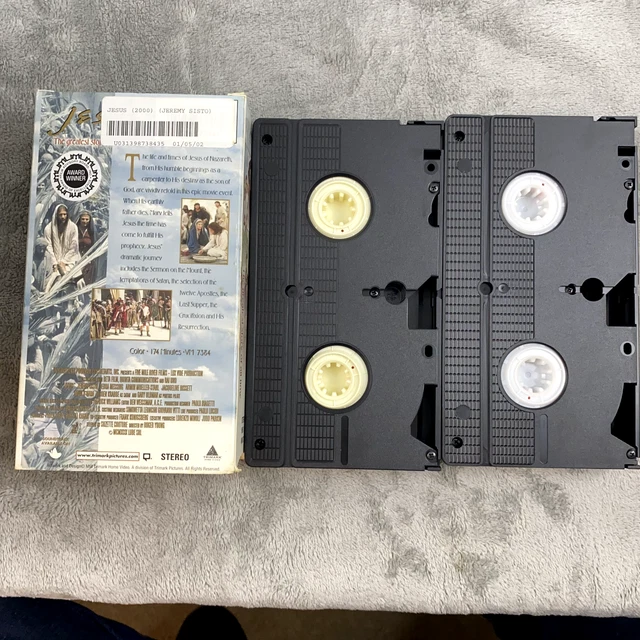 JESUS (VHS, 2000, 2-Tape Set) Former Rental £5.48 - PicClick UK