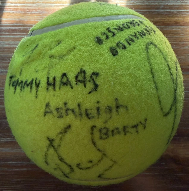 HOPMAN CUP SIGNED tennis ball - no authenticity $75.00 - PicClick AU