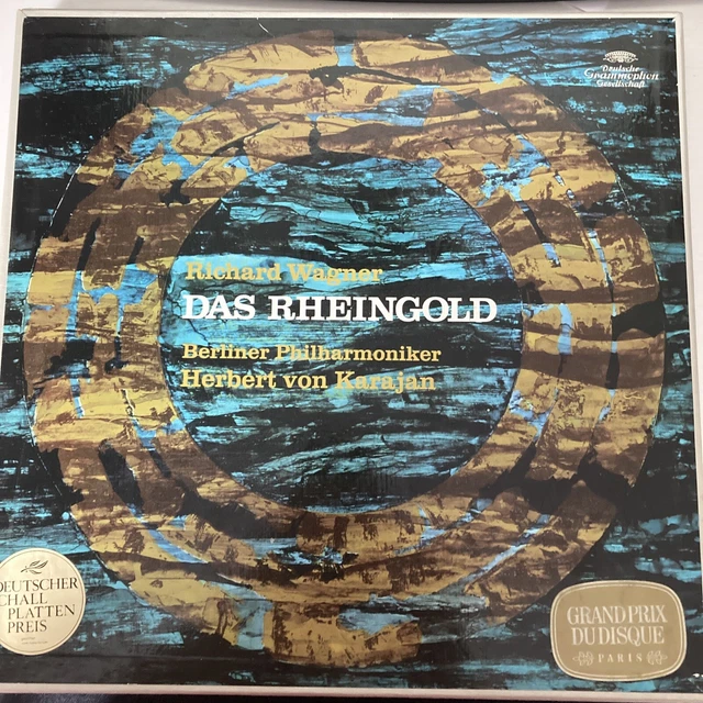 BOXSET 3LP WAGNER Berliner Philharmoniker, Herbert Von Karajan ‎– Das ...