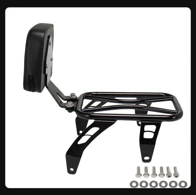 STEEL REAR LUGGAGE Rack For Indian Scout Bobber Rider Detachable ...