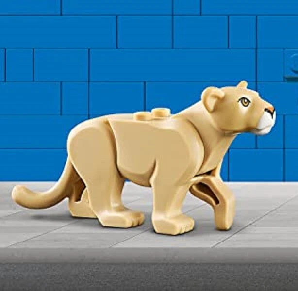LIONESS LEGO CITY Safari Off-Roader Authentic Minifigure Toy 60267 ...