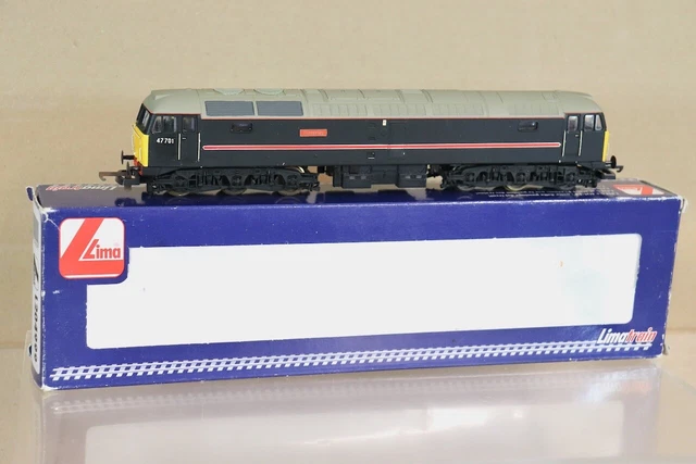 LIMA 204799 RE Peint Détaillé Fragonset Rail Classe 47 Loco 47701 ...