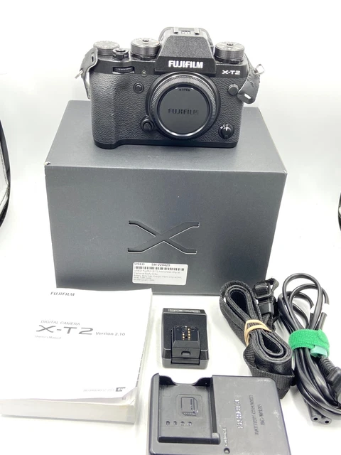 USED FUJIFILM X-T2 Mirrorless Digital Camera Body Only $699.00 - PicClick