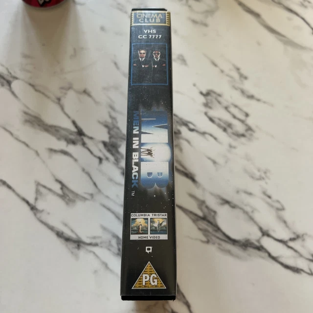 MEN IN BLACK 1997 VHS Will Smith Tommy Lee Jones Vintage Retro Action ...