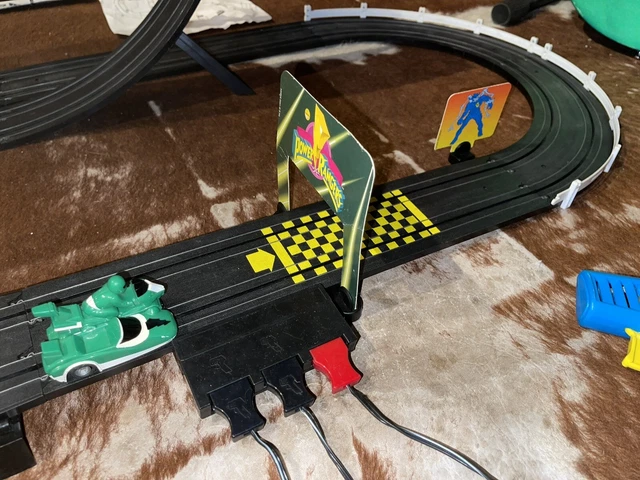 POWER RANGERS MIGHTY Morphin Circuit Electrique Super Champion Tcr ...