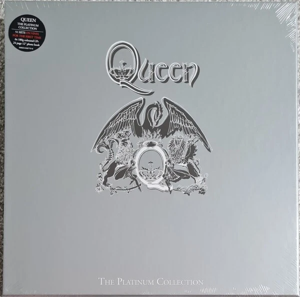 QUEEN &THE PLATINUM Collection" 6 Lp + Booklet Colored Vinyl Box Set ...