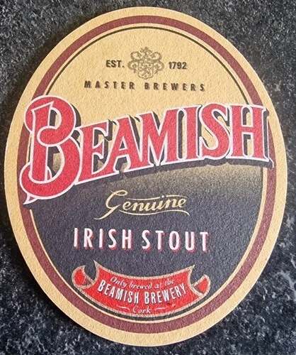 1999 BEAMISH & Crawford, Cork, Ireland Beermat - Duffy's, Malahide EUR ...