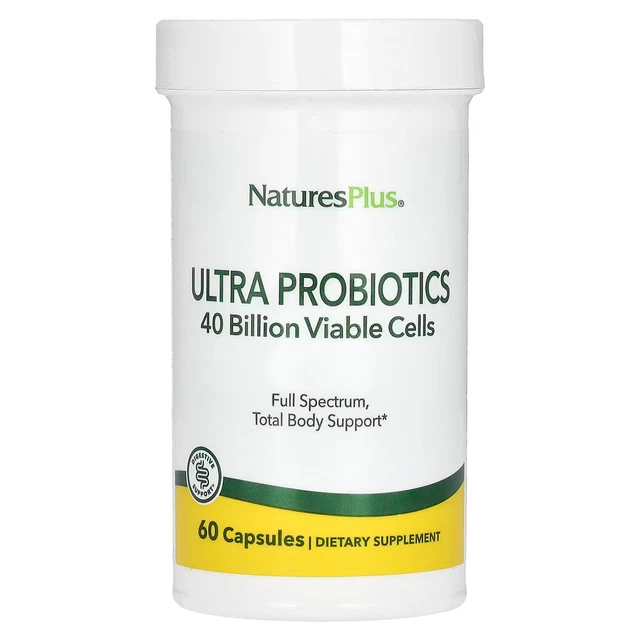 NATURESPLUS, ULTRA PROBIOTICS, 40 Billion, 60 Caps, Expiry:04/2027 £72. ...