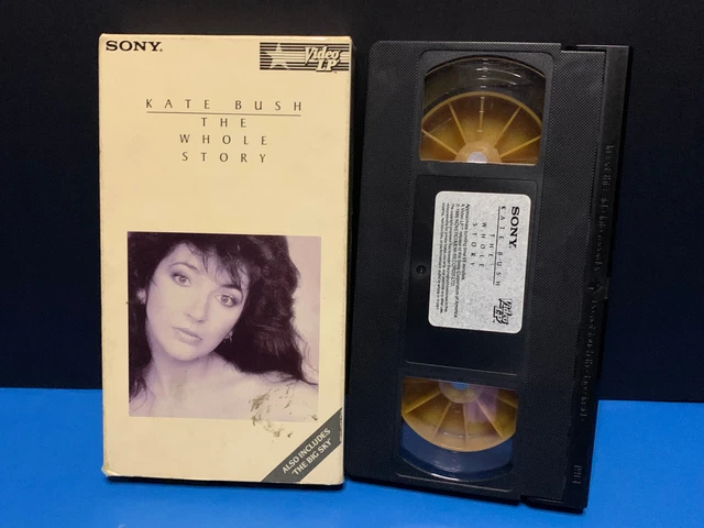 VHS KATE BUSH The Whole Story (Sony, 1986) Music Documentary $20.00 - PicClick CA