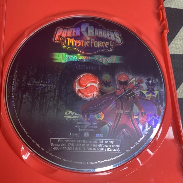 POWER RANGERS MYSTIC Force: Broken Spell - Vol. 1 (DVD, 2006) EUR 5,35 ...