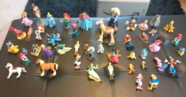 DISNEY MINI FIGURES Toys Bundle Cake Toppers Princesses & Animals £20. ...