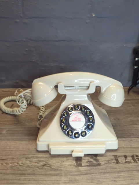 GPO CARRINGTON 1920'S Vintage style Landline Push Button Telephone ...