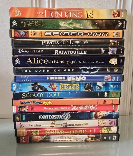FAMILY KIDS MOVIES DVD LOT £19.30 - PicClick UK