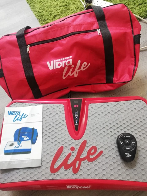 VIBRAPOWER VIBRA LIFE Black exercise machine/Remote Control/Bag ...