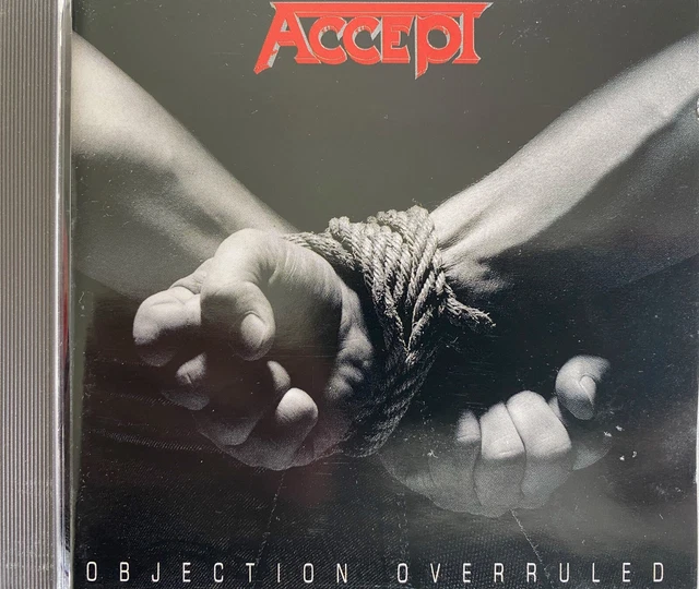 ACCEPT - OBJECTION Overruled CD 1993 BMG AS NEW! $19.99 - PicClick AU