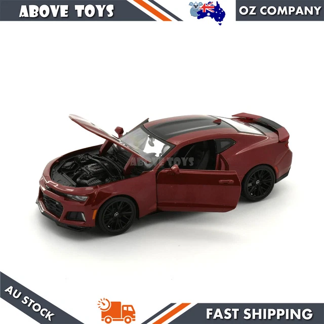 HIGHLY DETAILED DIE-CAST model 2017 Chevrolet Camaro ZL-1-red scale 1: ...