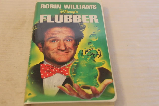 FLUBBER (VHS, 1998) Disney, Clam Shell, Robin Williams, Marcia Harden £ ...