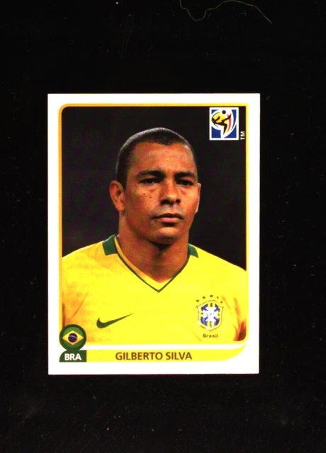 FIGURINA FIFA WC AFRICA PANINI 2010 GILBERTO SILVA BRASIL n 496 EUR 1 ...