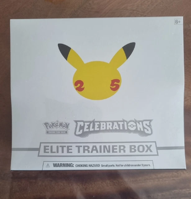 COFFRET DRESSEUR D’ELITE ETB Pokemon - Celebrations 25 ans US - Scellée ...