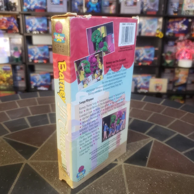 BARNEY - BARNEY in Concert (VHS, 2000, Classic Collection) Tested ...