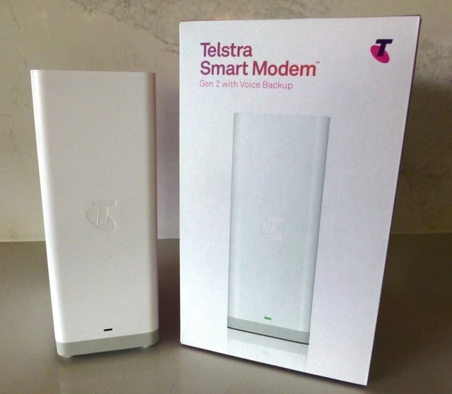 TELSTRA SMART MODEM Gen 2 w/voice FTTP/FTTC/HFC, Gen2 LH1000 + SIM Card ...