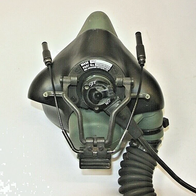 P-TYPE RAF OXYGEN Mask P17 Flying / Flight Helmets 2980W000 New Sealed ...