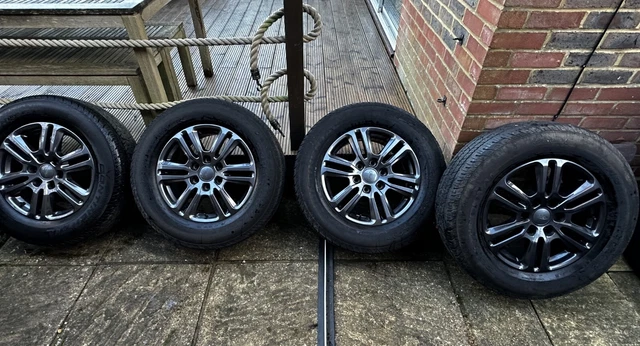 FORD RANGER WILDTRAK Grey 18" Inch Alloy Wheels + Continental Tyres £ ...